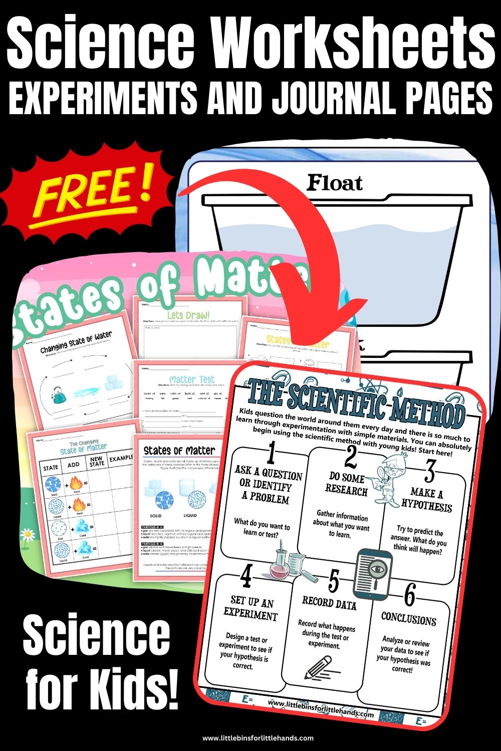 Free Printable Science Worksheets for Kids