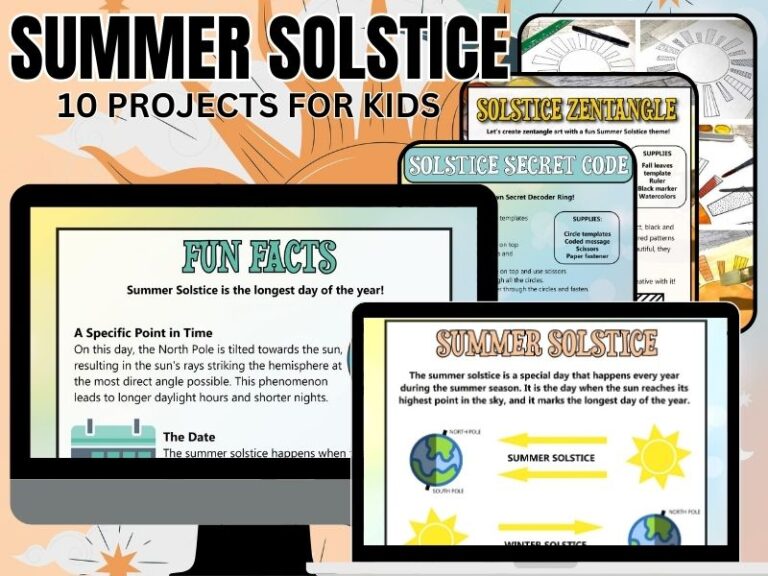 Summer Solstice Activities for Kids | Fun Crafts & Science Projects