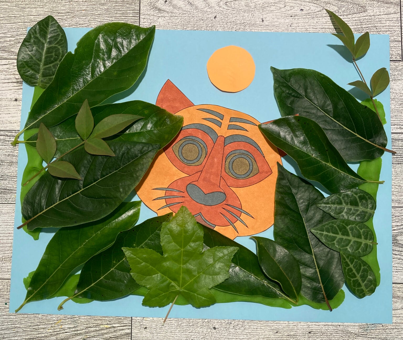 Henri Rousseau Tiger Art Project - Little Bins for Little Hands