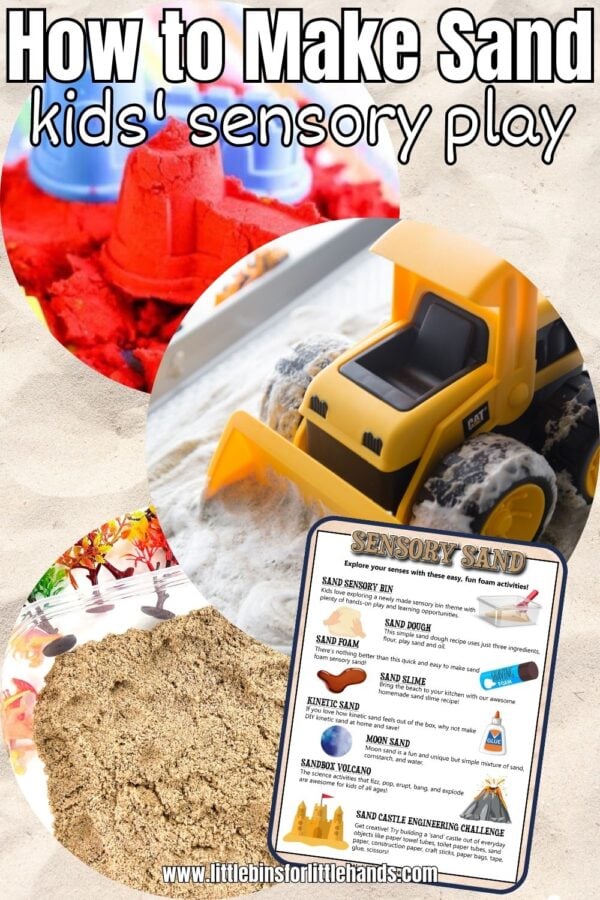 How To Make Sand - Little Bins for Little Hands