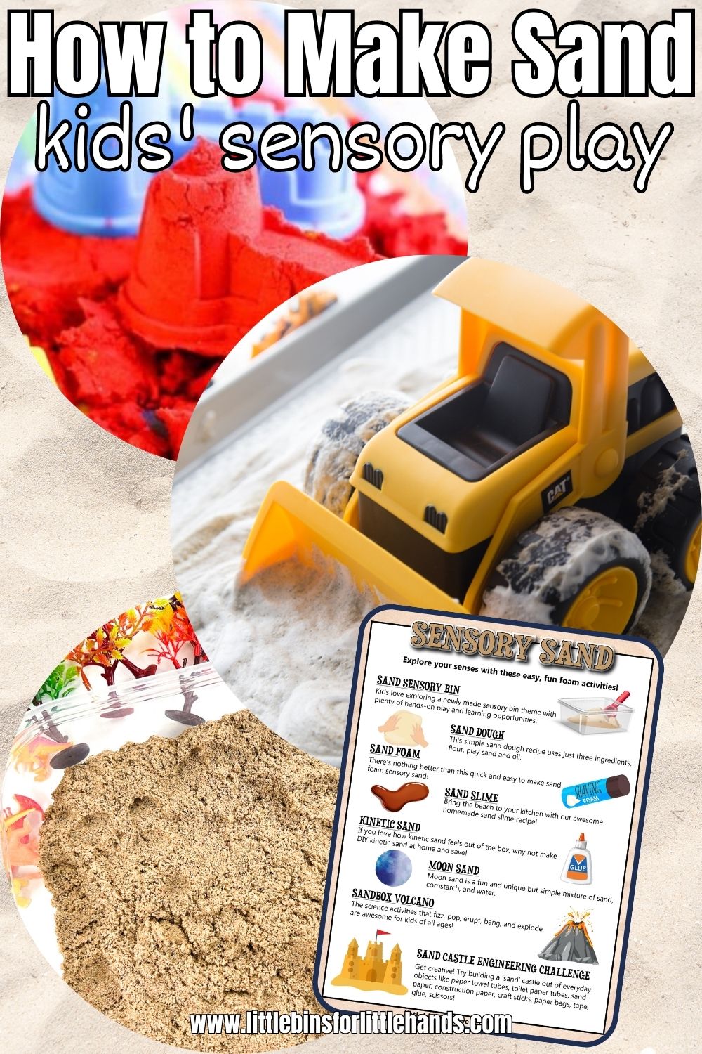 How To Make Sand - Little Bins for Little Hands