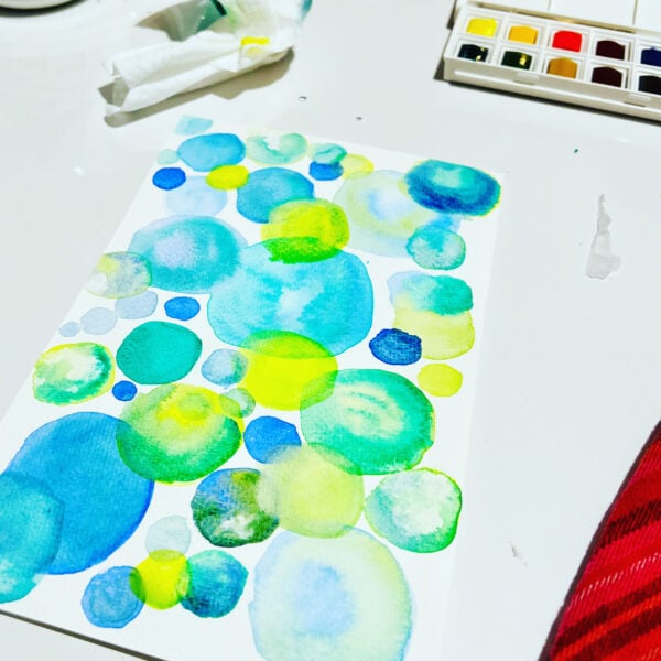 15 Easy Childen's Watercolor Art Projects - Little Bins for Little Hands