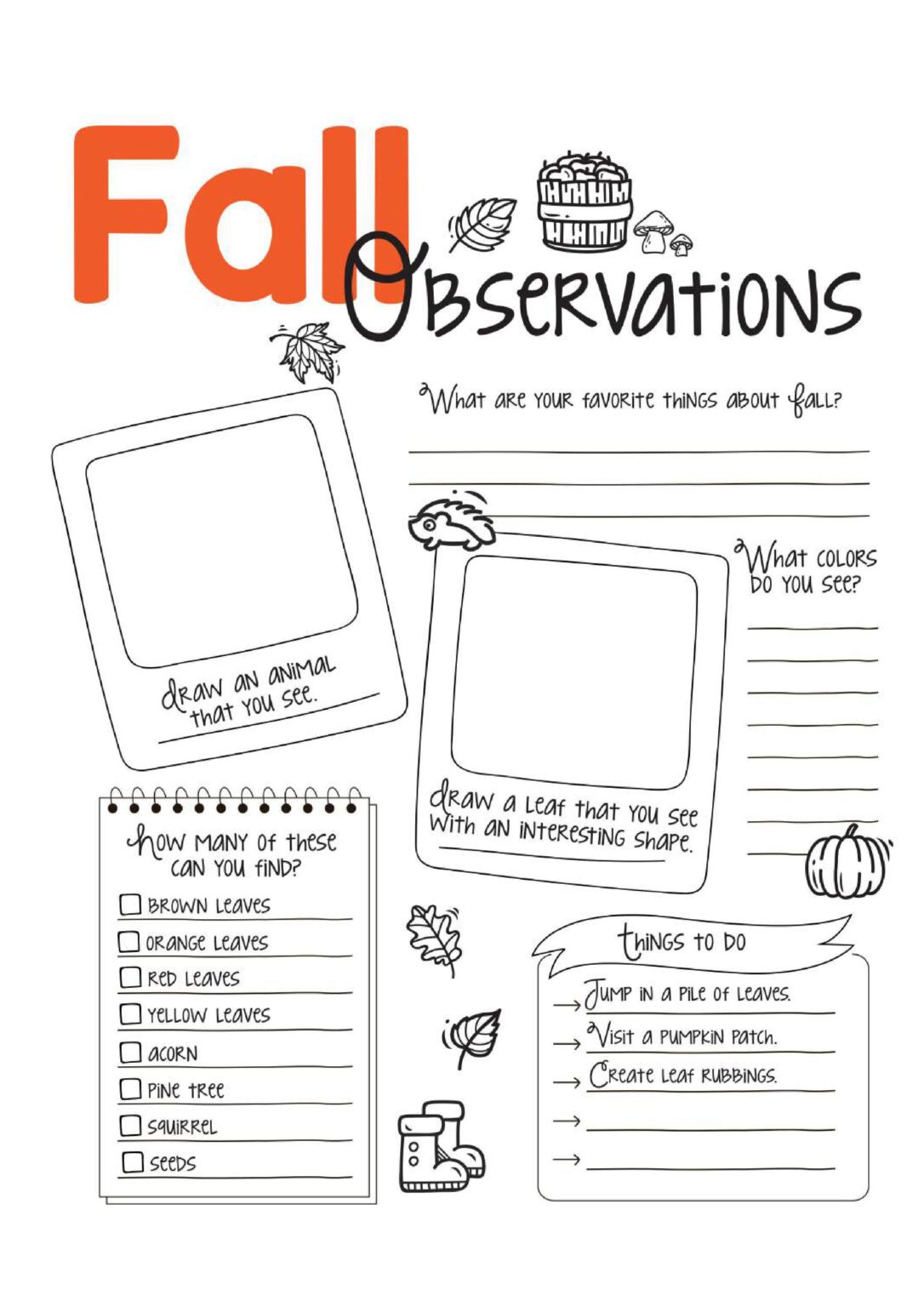 20 Awesome Fall Science Experiments - Little Bins for Little Hands