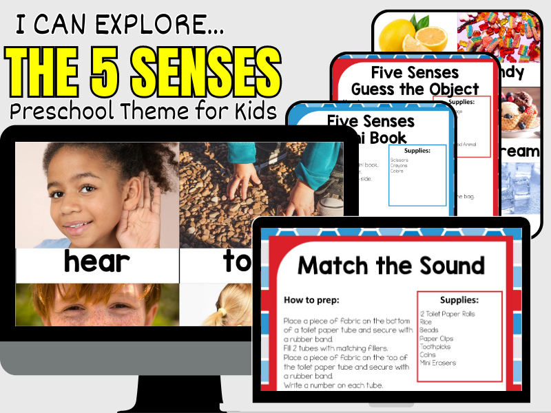 Sensory Science Activities for Preschool | 25+ Experiments