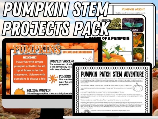 Pumpkin STEM Challenge Cards - Little Bins for Little Hands