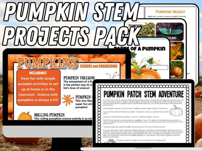 Pumpkin STEM Challenge Cards - Little Bins for Little Hands