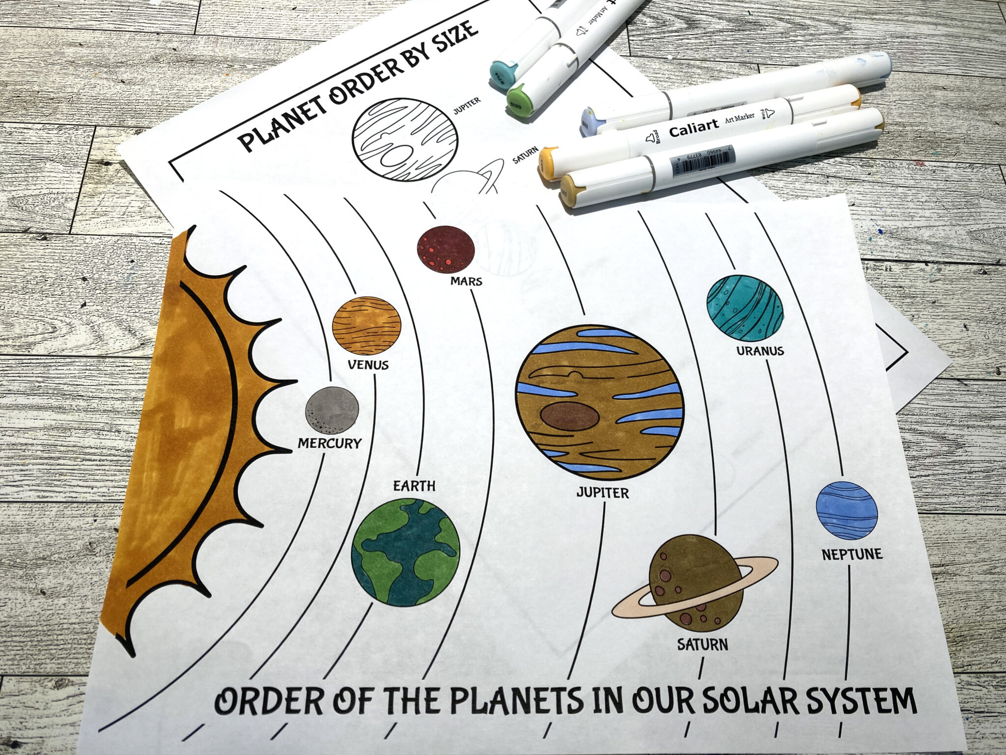 Make A Solar System Diorama - Little Bins for Little Hands