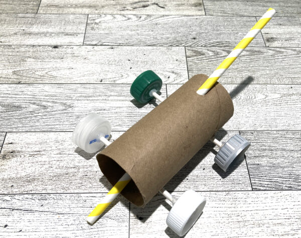 How To Make A Balloon Powered Car - Little Bins for Little Hands