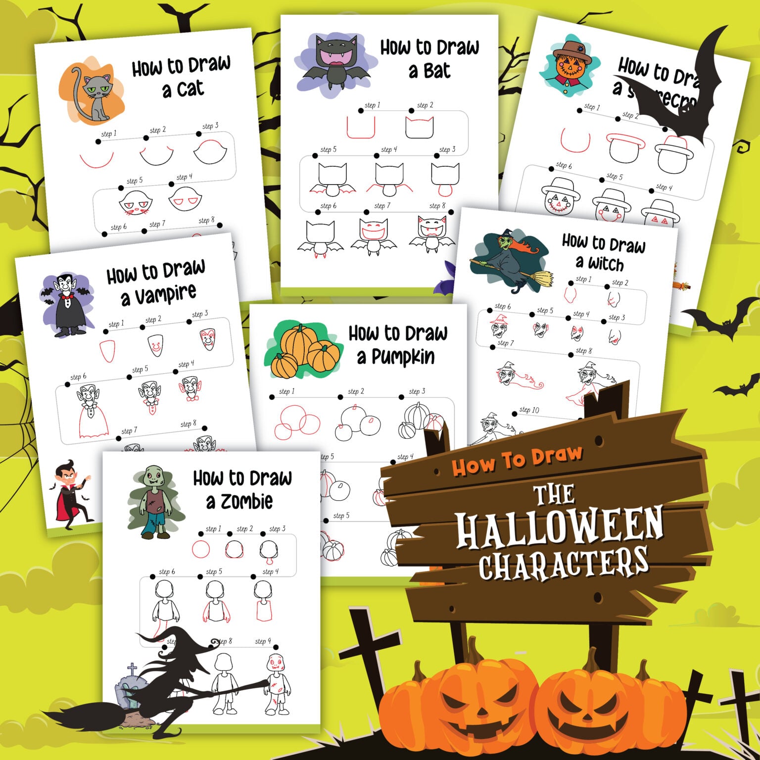 Free Halloween Mystery Pictures Printable Pack