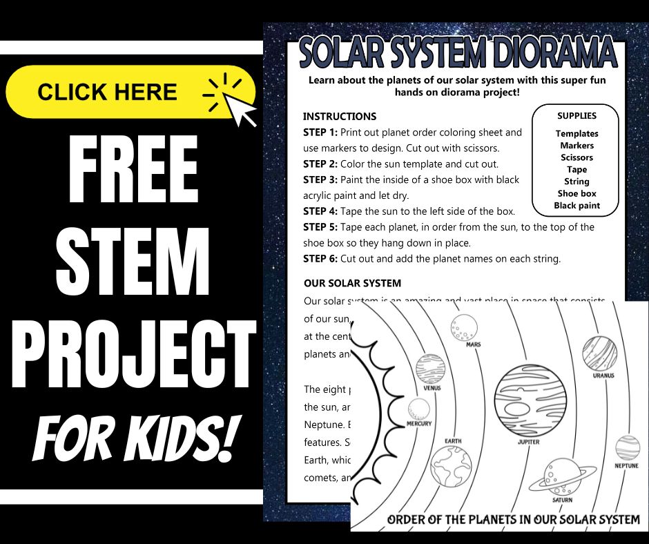 Make A Solar System Diorama - Little Bins for Little Hands