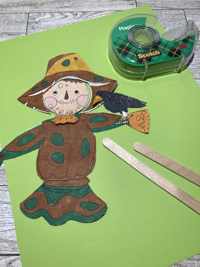 Build A Scarecrow Printable Craft - Little Bins for Little Hands