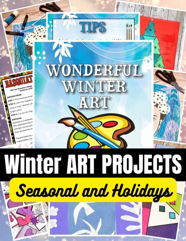 35 Winter Art Projects and Fun Winter Crafts - Little Bins for Little Hands