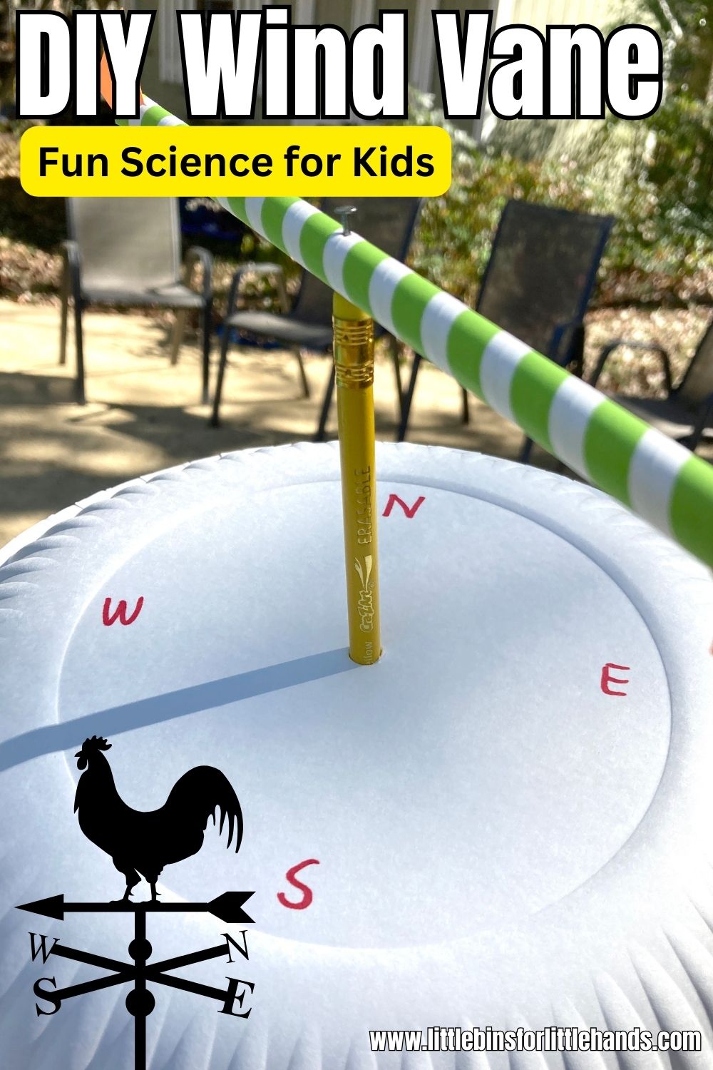 How To Make A Wind Vane - Little Bins for Little Hands