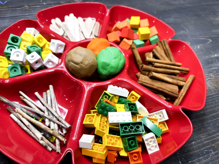 Thanksgiving Preschool STEM Activity - Little Bins for Little Hands