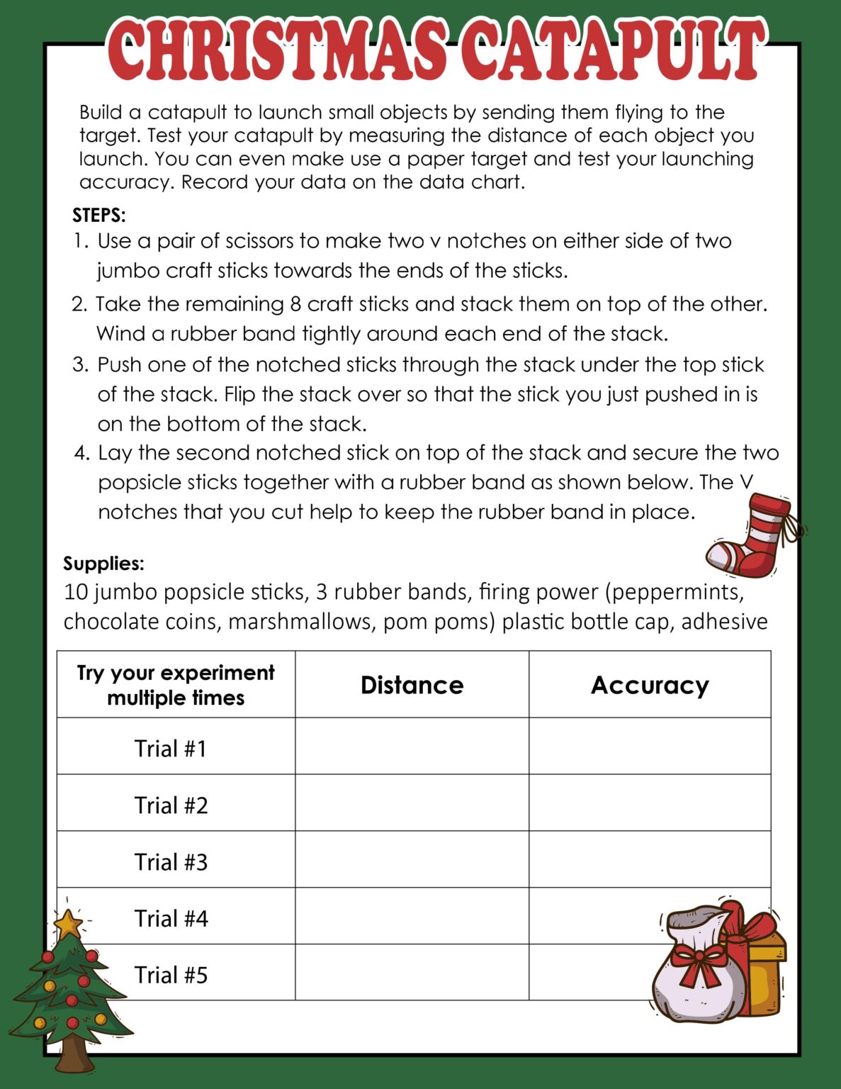 Printable Christmas Science Worksheets - Little Bins for Little Hands
