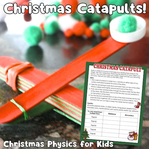 Christmas Catapult STEM Challenge | Popsicle Stick Catapult