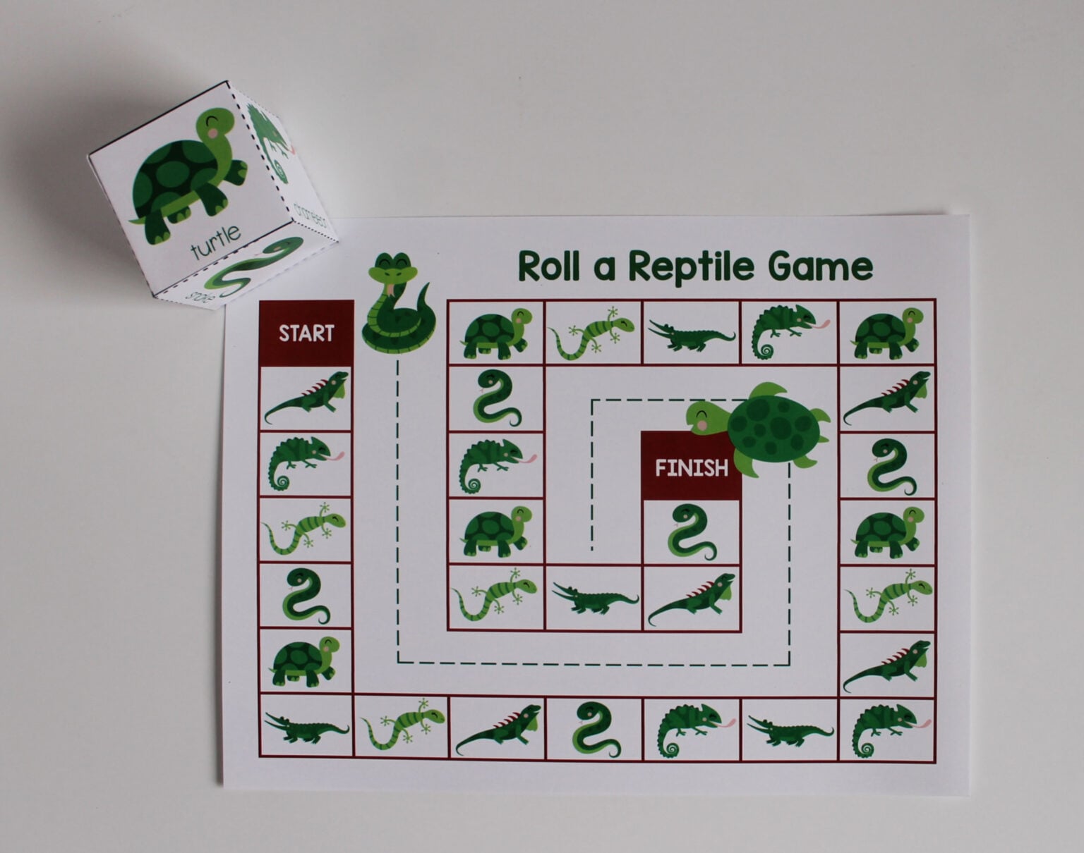 Printable Board Games For Kids - Little Bins for Little Hands