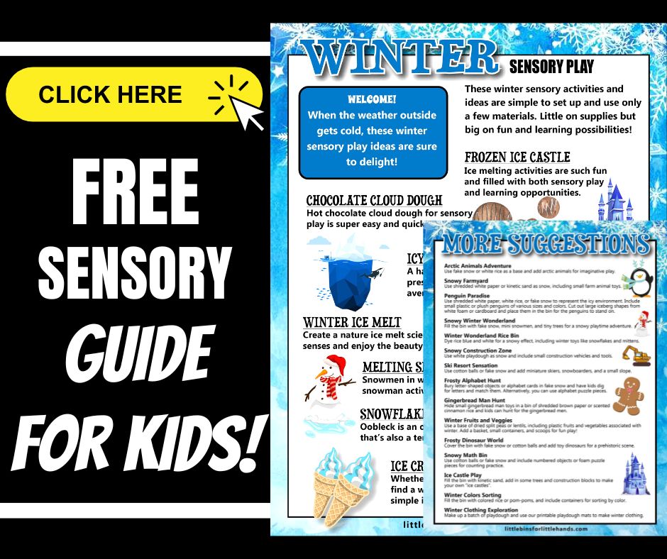 21 Winter Sensory Bin Ideas - Little Bins for Little Hands