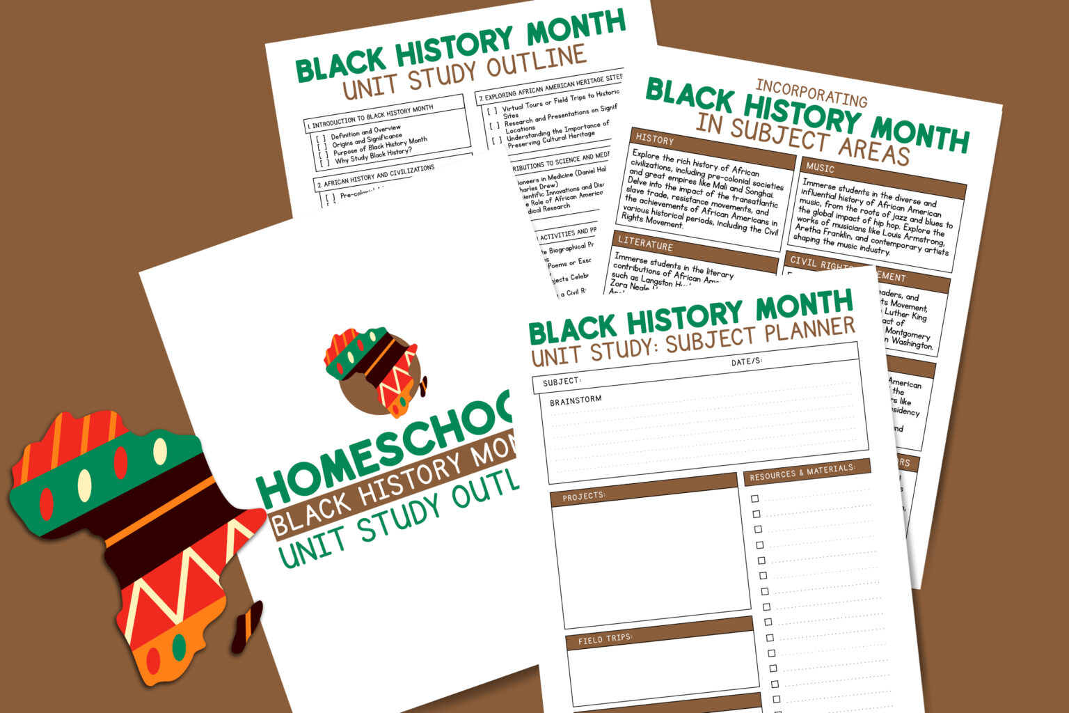 Black History Month Crafts & Activities