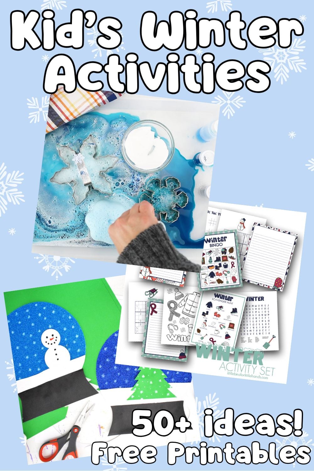 Winter Activities for Kids (Preschool, Toddlers & Elementary)