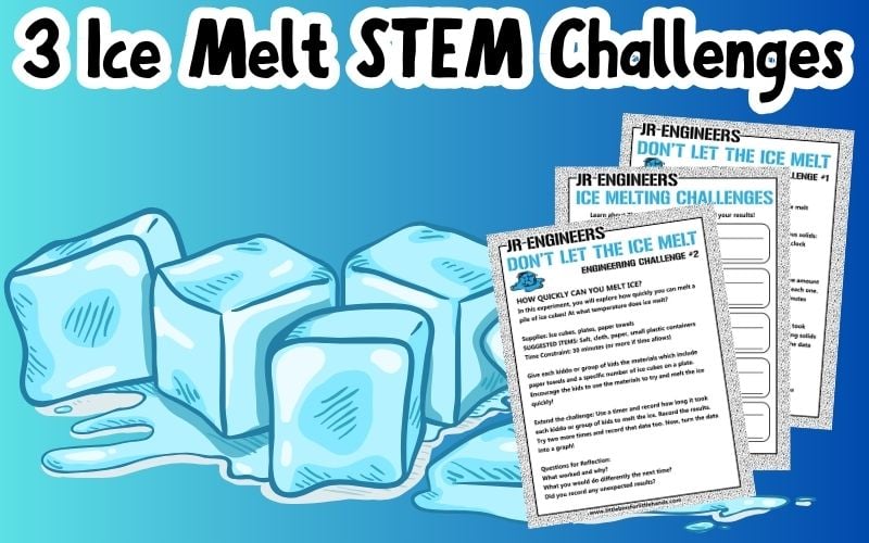 What Makes Ice Melt Fastest? Easy Ice Melting Experiments
