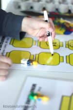 LEGO Faces Template: Drawing Emotions - Little Bins for Little Hands