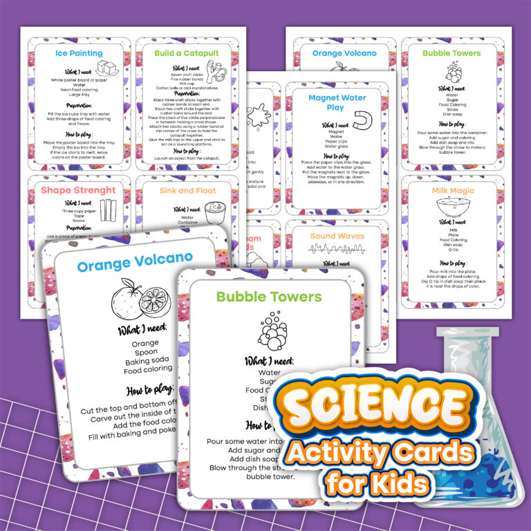 50 Fun Kids Science Experiments - Little Bins for Little Hands