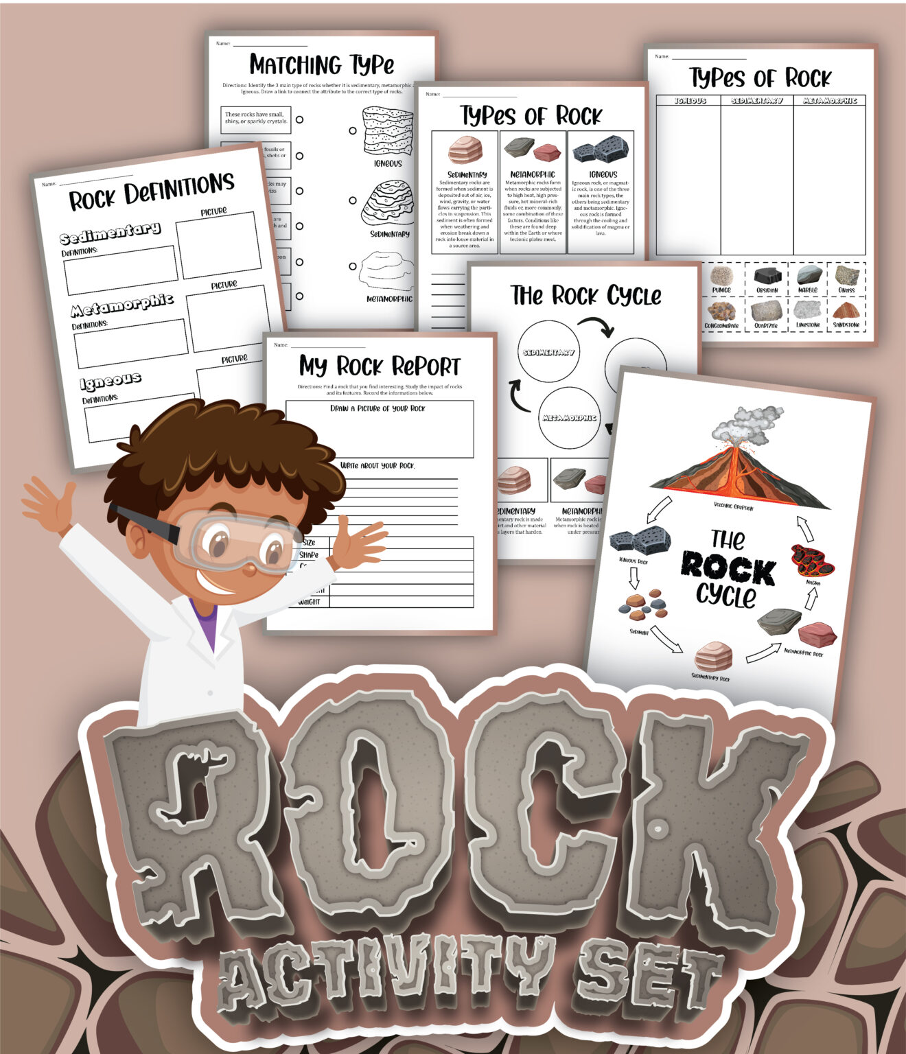 Geology for Kids with Activities and Printable Projects
