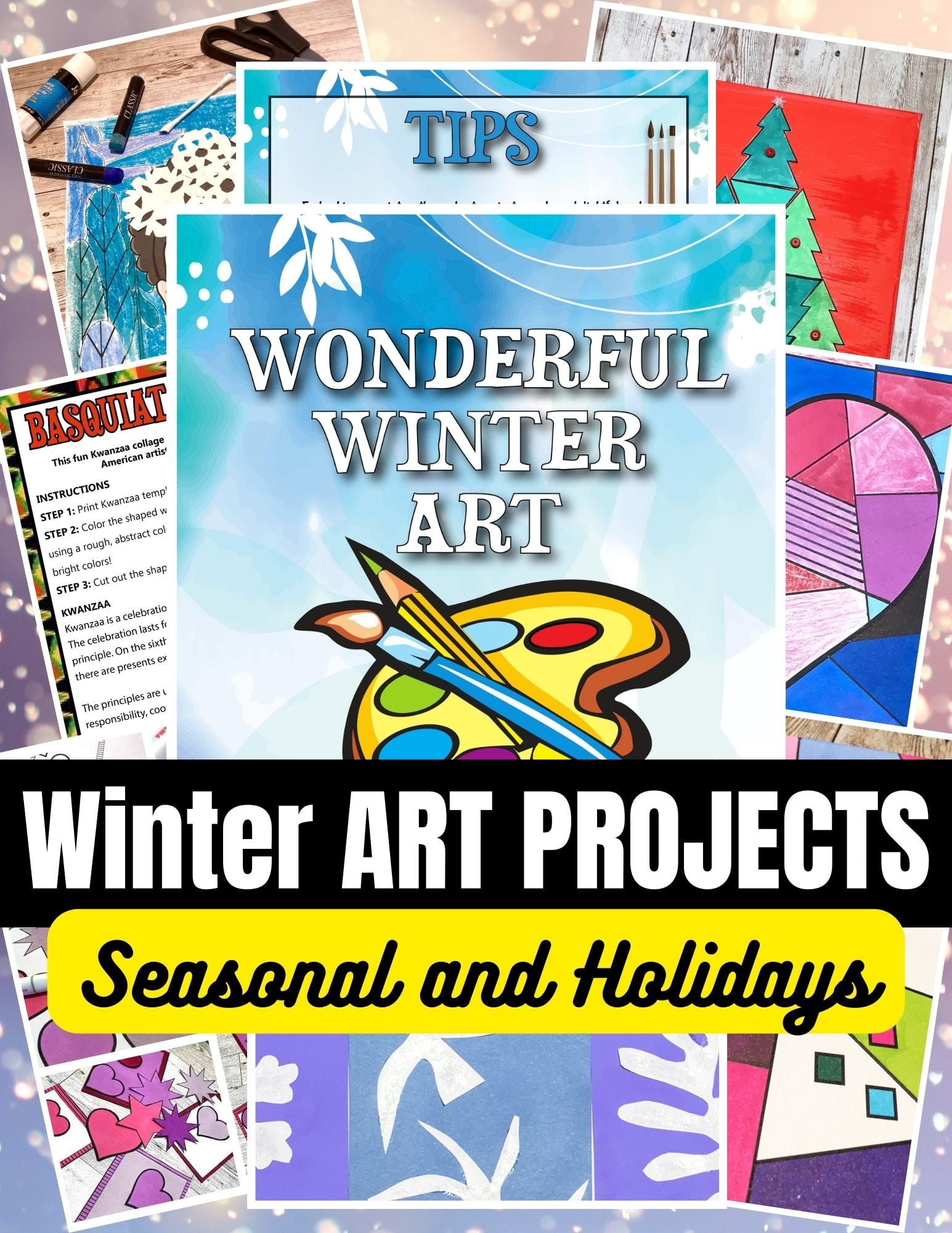 Keith Haring Valentine Art Project