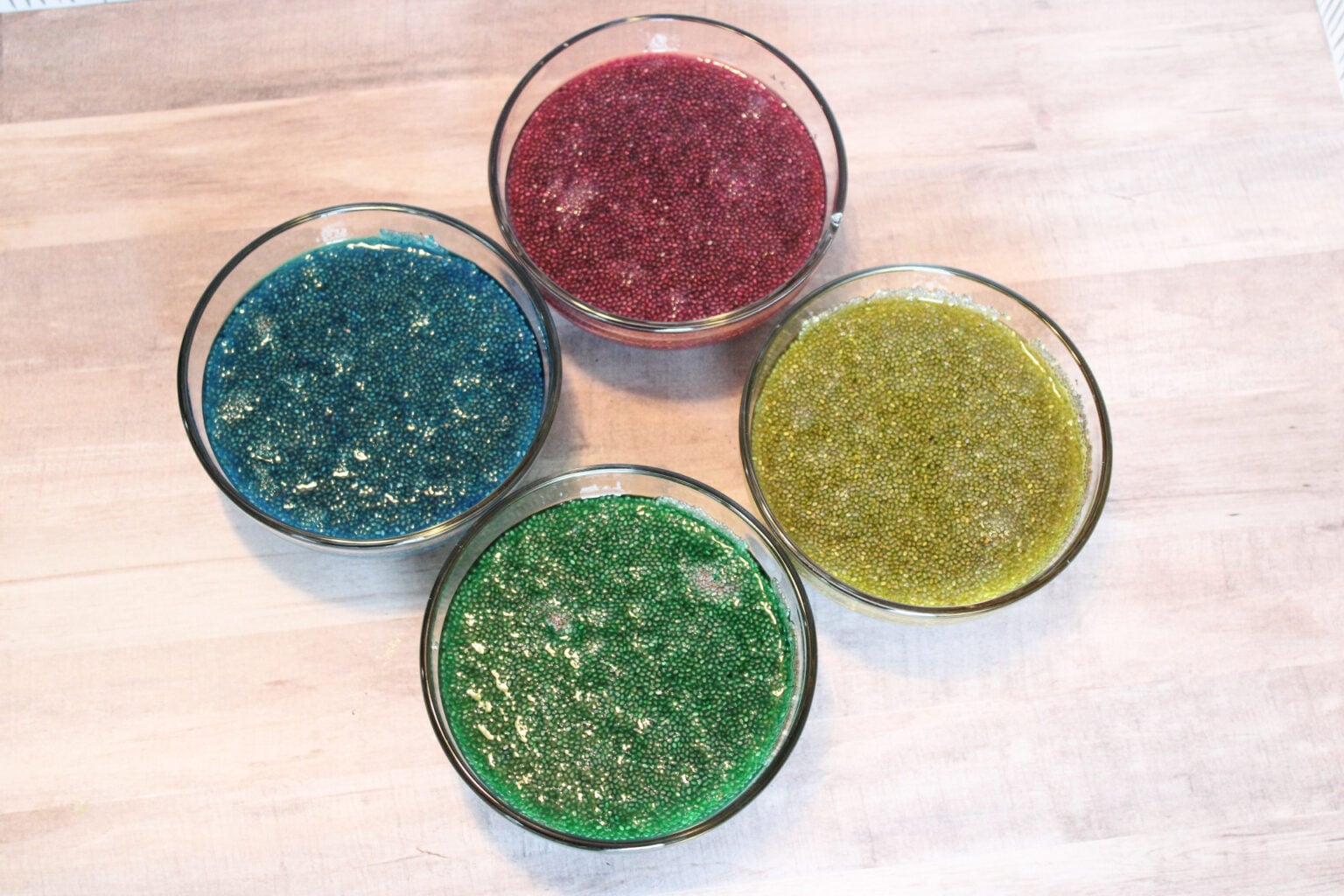 Chia Seed Sensory Bin - Little Bins for Little Hands