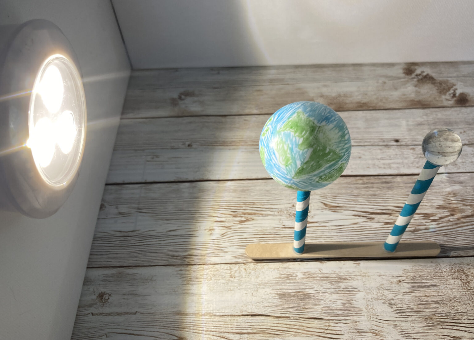 DIY Solar Eclipse Model - Little Bins for Little Hands