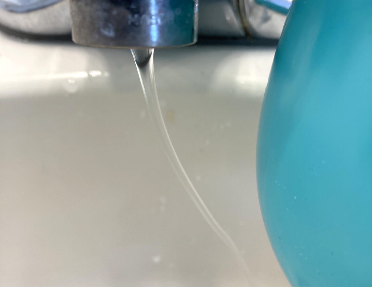 Bending Water Experiment - Little Bins for Little Hands