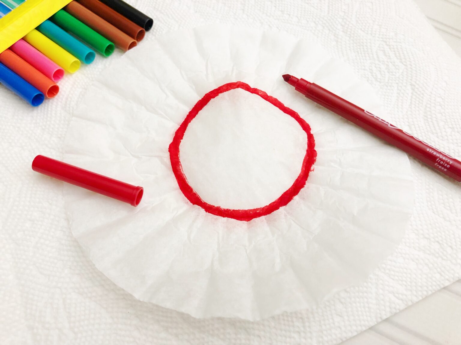 Coffee Filter Chromatography Craft - Little Bins for Little Hands