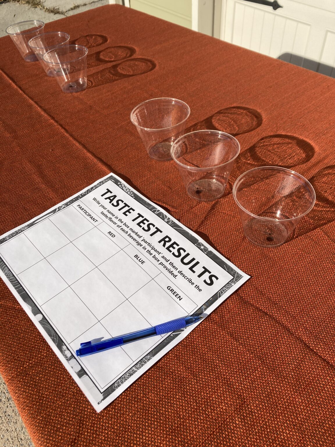 Does Color Affect Taste Science Project - Little Bins for Little Hands