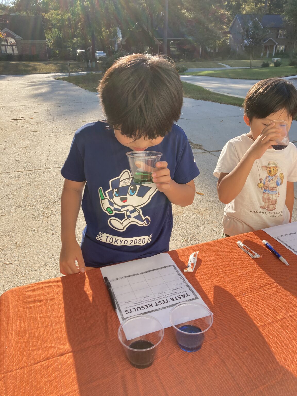 Does Color Affect Taste Science Project - Little Bins for Little Hands