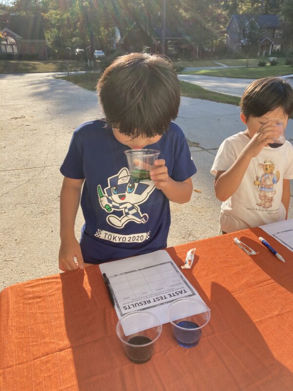 Does Color Affect Taste Science Project - Little Bins for Little Hands