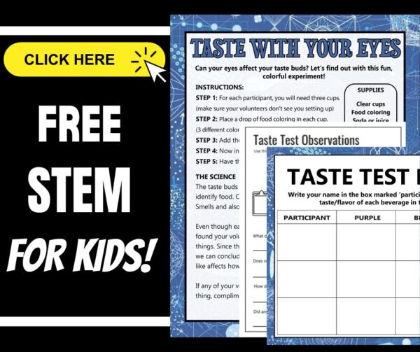 Does Color Affect Taste Science Project - Little Bins for Little Hands
