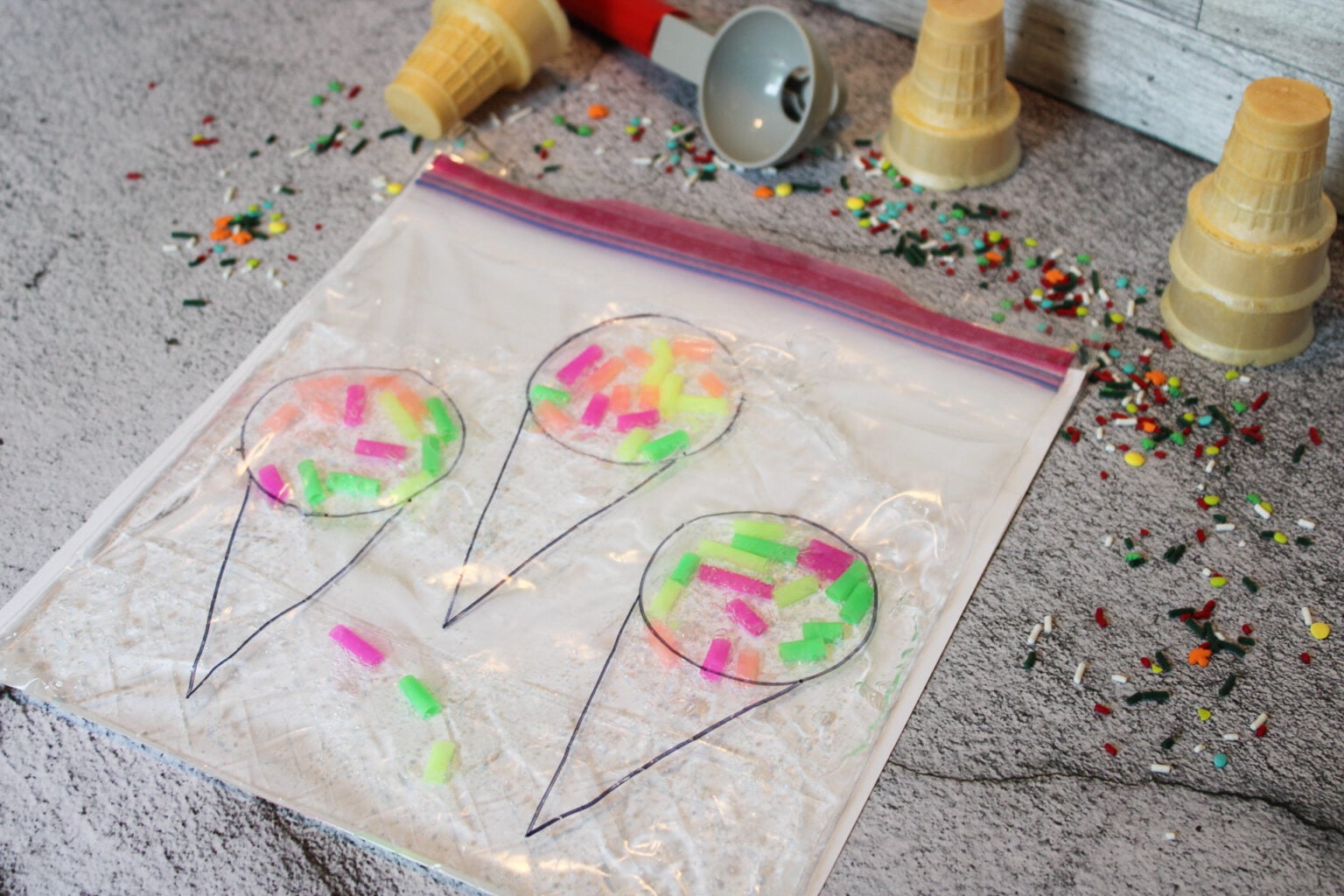 Ice Cream Activities For Preschoolers - Little Bins for Little Hands