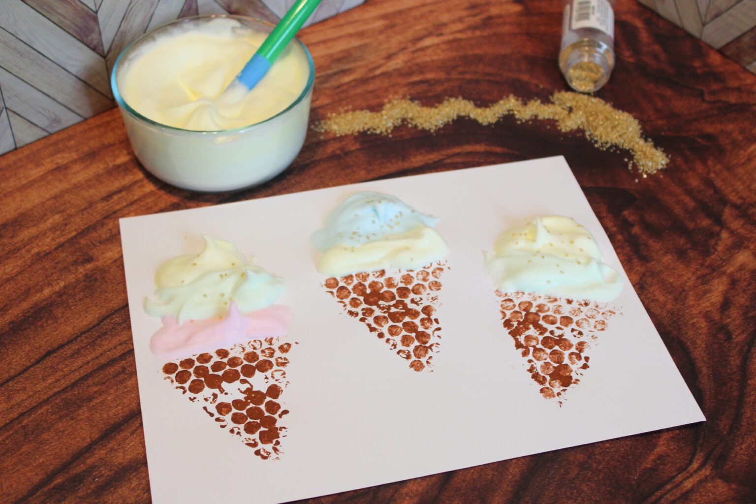 Ice Cream Activities For Preschoolers - Little Bins for Little Hands