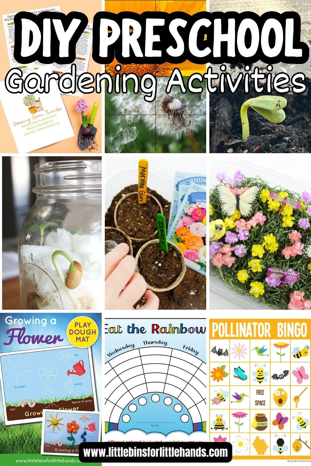 Gardening Activities For Preschool - Little Bins for Little Hands