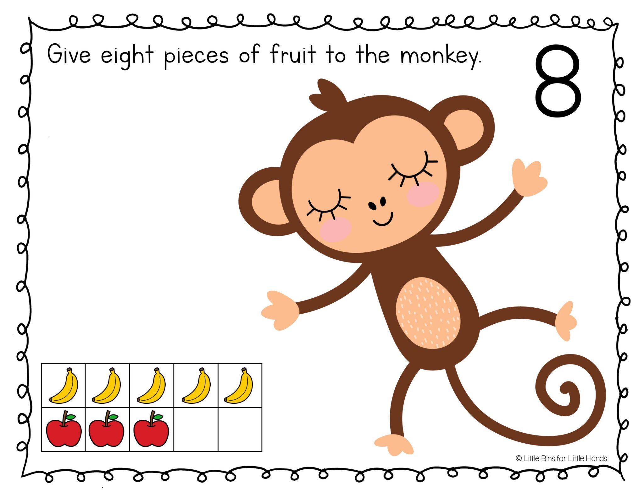 Free Printable Number Mats - Little Bins for Little Hands