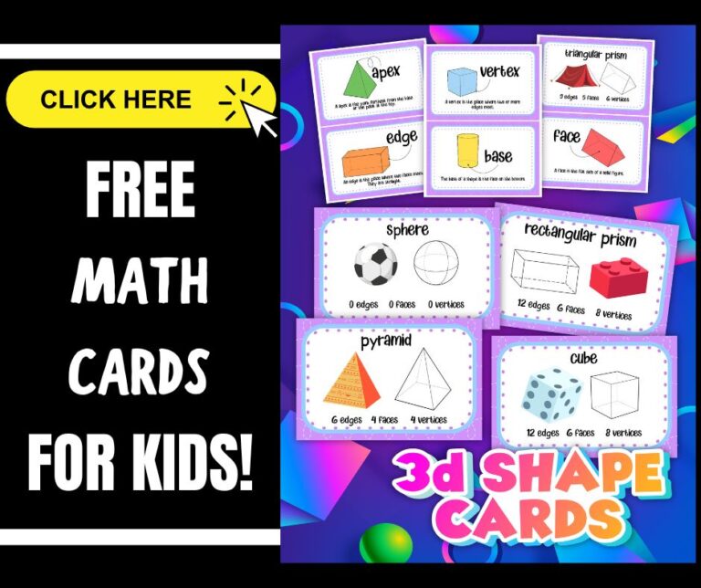 Real-Life 3D Shape Cards (Free Printable) - Little Bins for Little Hands