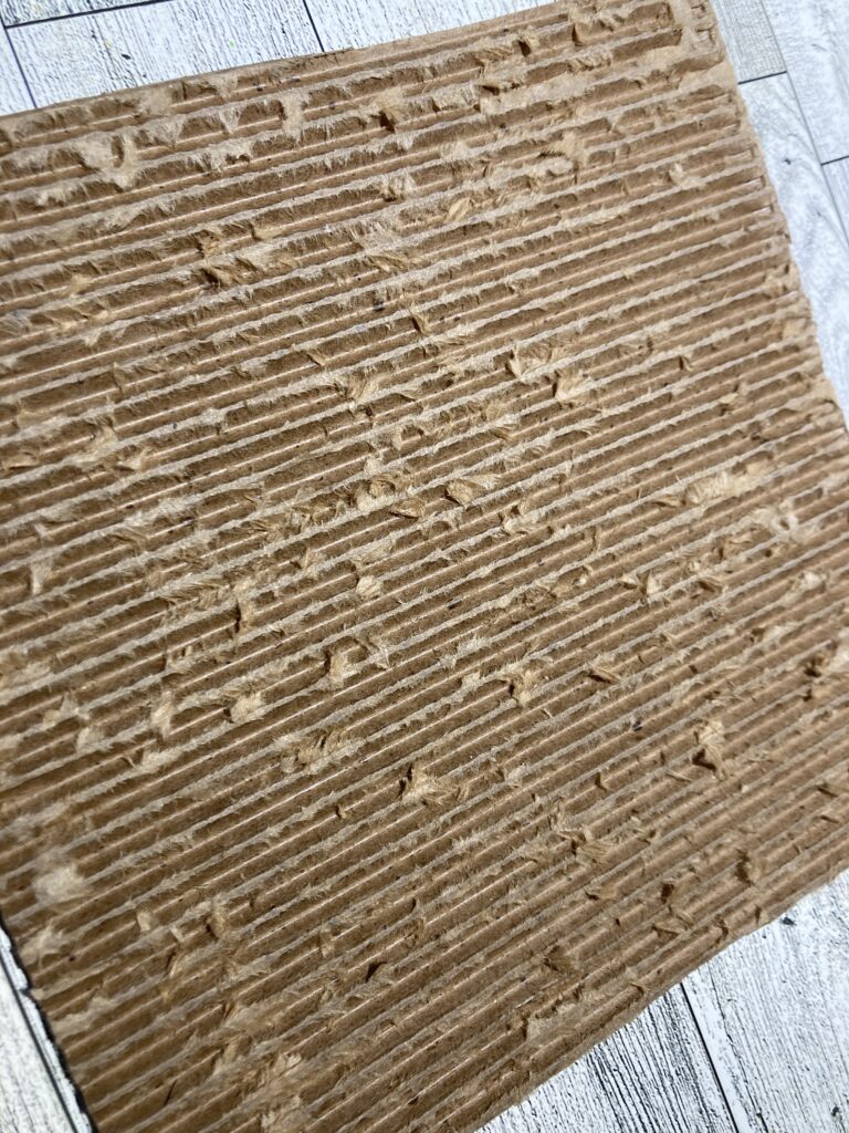 Cardboard Texture Art For Kids - Little Bins for Little Hands