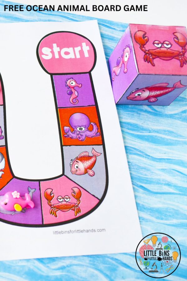 Free Printable Ocean Worksheets - Little Bins for Little Hands