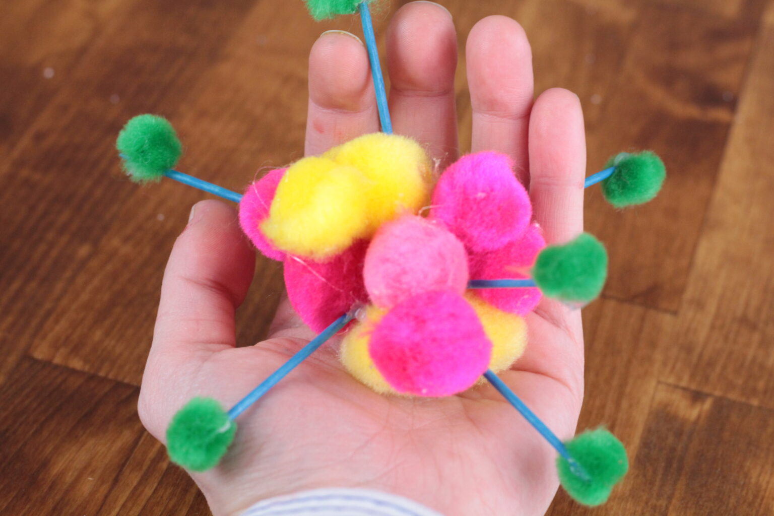 Make A Carbon Atom Model - Little Bins for Little Hands