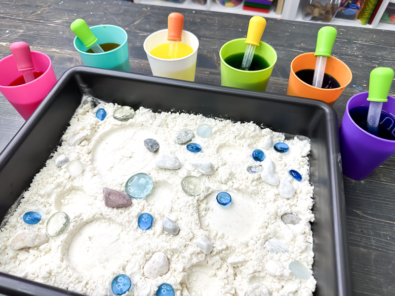Fun Fizzing Planets Activity (Baking Soda Science)