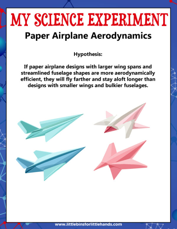 Airplane Science Fair Projects (Aerodynamics)