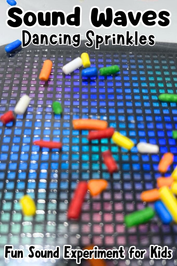 Sound Wave Experiment for Kids (Dancing Sprinkles Activity)