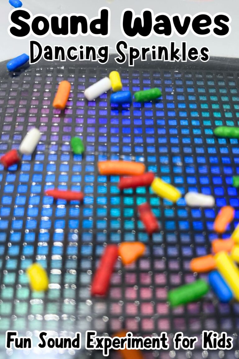 Sound Wave Experiment for Kids (Dancing Sprinkles Activity)