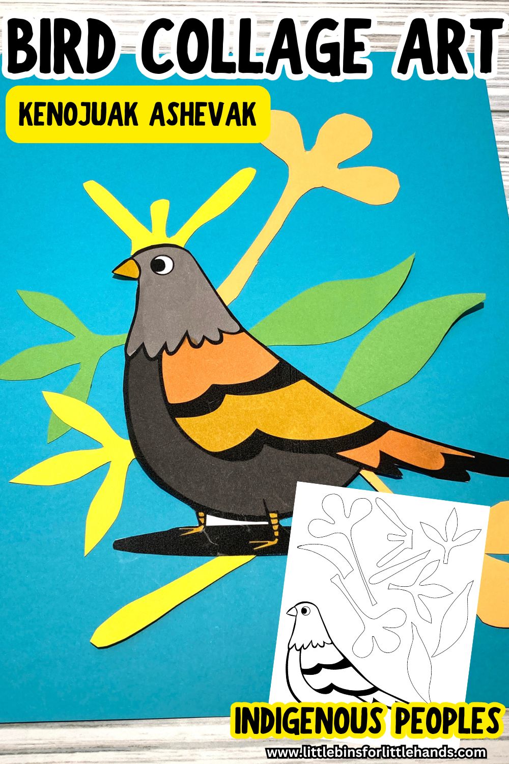 Bird Art Project - Little Bins for Little Hands